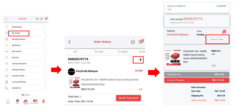 [Orders] How To Pay My EPP Orders? – PG Mall